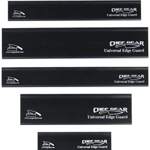 Ergo Chef 5 Piece Universal Knife Edge Guard Set Black