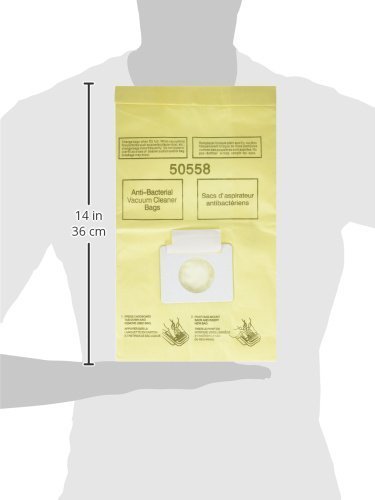 Envirocare Replacement Vacuum Cleaner Bags made to fit Kenmore Canister Type C/Q. 5055, 50557 and 50558 Panasonic Type C-5,15 pack