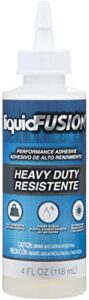 aleene’s liquid fusion clear urethane adhesive, 4-ounce, package may vary