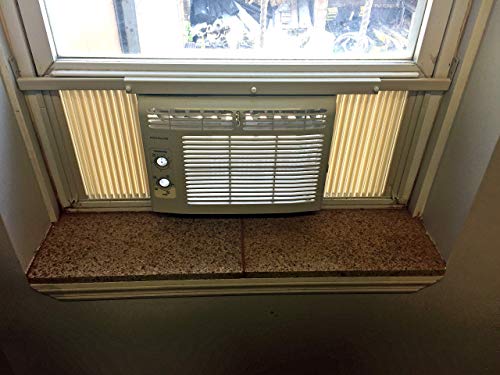 ACeBrace Air Conditioner Support for standard window Air Conditioners - Universal AC Window Bracket- Air Conditioner Support - Window Guard and Air Conditioner Support.