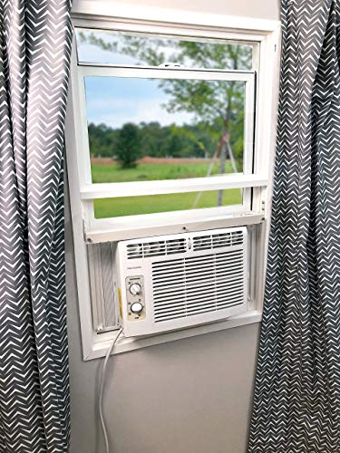 ACeBrace Air Conditioner Support for standard window Air Conditioners - Universal AC Window Bracket- Air Conditioner Support - Window Guard and Air Conditioner Support.