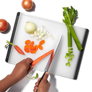 OXO Good Grips 2-Piece Plastic Cutting Board Set (Pack of 1)