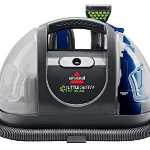 Bissell Little Green Pet Deluxe Portable Carpet Cleaner, 3353, Gray/Blue