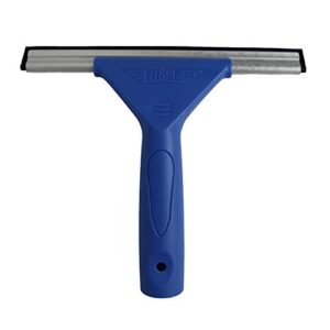 ettore-17008 8-inch all purpose window squeegee with lifetime silicone rubber blade, blue