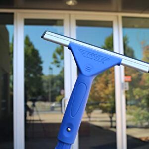 Ettore-17008 8-Inch All Purpose Window Squeegee with Lifetime Silicone Rubber Blade, Blue