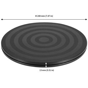 JAPCHET 4 Pack 8 Inch Bonsai Turntable, Heavy Duty Rotating Lazy Susan Turntable Garden Swivel Stand Turntable, 44lbs Loading Capacity