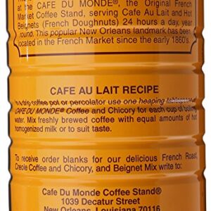 Cafe Du Monde Coffee Chicory, 15 Ounce Ground