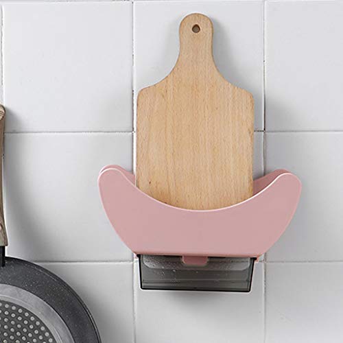 DRNKS Lid Rack Punch-free Shelf with Lid for Receiving Water, Shelf for Pot Lids for Household Kitchen Supplies Applicable to kitchen stove