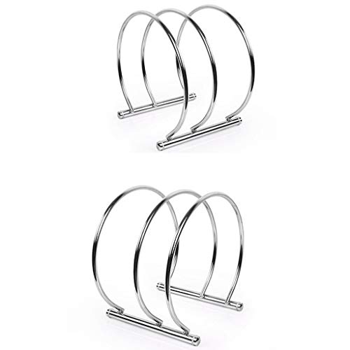 DRNKS Lid Rack Cutting Board Rack Kitchen Household 304 Stainless Steel Thickened Storage Rack Shelf Applicable to kitchen stove