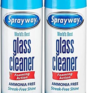 Sprayway, Glass Cleaner, 19 Oz Cans, Pack of 2