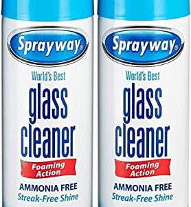 Sprayway, Glass Cleaner, 19 Oz Cans, Pack of 2