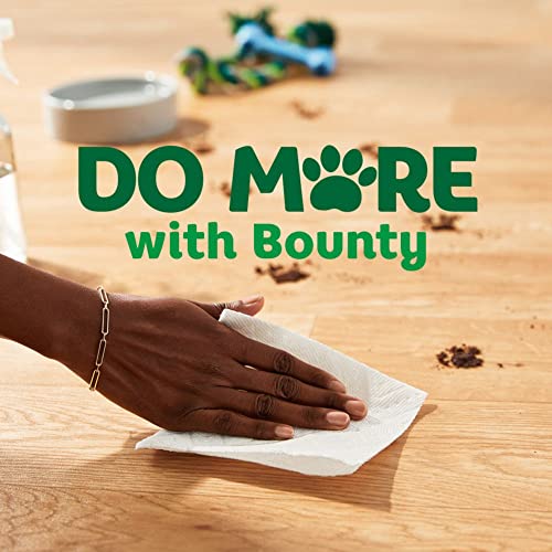 Bounty Select-A-Size Paper Towels, White, 8 Double Plus Rolls = 20 Regular Rolls (Packaging May Vary)