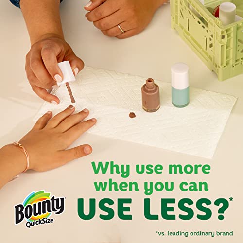 Bounty Select-A-Size Paper Towels, White, 8 Double Plus Rolls = 20 Regular Rolls (Packaging May Vary)