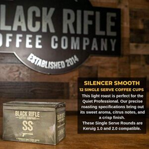 Black Rifle Coffee Supply Drop Variety Pack (48 Count of Pods) Contains a Mix of Silencer Smooth (Light Roast), AK Espresso (Medium Roast), Just Black (Medium Roast), and Beyond Black (Dark Roast), Help Support Veterans and First Responders