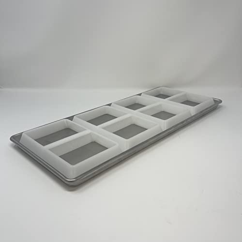 Tray Dividers for Harvest Right Freeze Dryer Trays - Fits Medium Trays (4 Sets (4 Trays), Black)