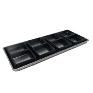 Tray Dividers for Harvest Right Freeze Dryer Trays - Fits Medium Trays (4 Sets (4 Trays), Black)