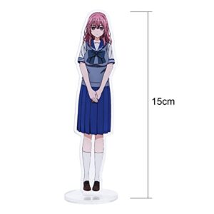 URAQT My Dress Up Darling Stand 5pcs Set, Marin Kitagawa Cosplay Acrylic Stands Model Plate Fans Gift Collection Props