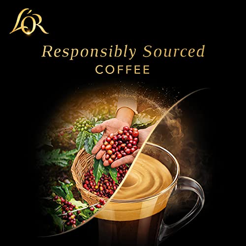 L'OR Espresso Capsules, 50 Count Variety Pack, Single-Serve Aluminum Coffee Capsules Compatible with the L’OR BARISTA System & Nespresso Original Machines