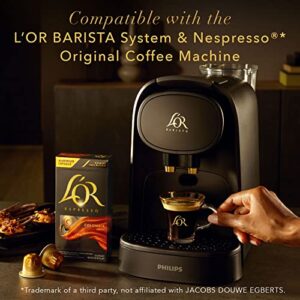 L'OR Espresso Capsules, 50 Count Variety Pack, Single-Serve Aluminum Coffee Capsules Compatible with the L’OR BARISTA System & Nespresso Original Machines