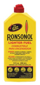 ronson 12 ounce ronsonol lighter fuel , yellow