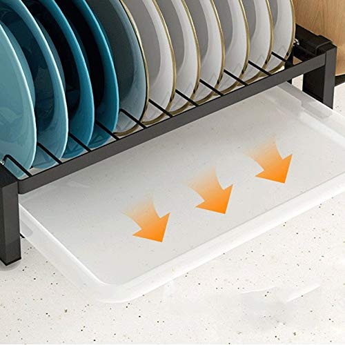 PDGJG 2 Layer Stainless Steel Cutlery Storage Shelf Dish Rack Kitchen Drain Storage Knife Chopping Board Holder Home Supplies