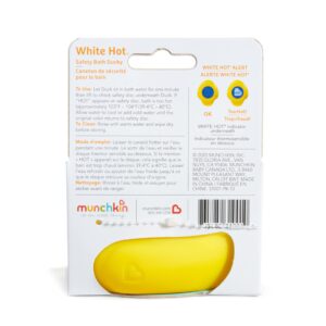 Munchkin White Hot Safety Bath Ducky