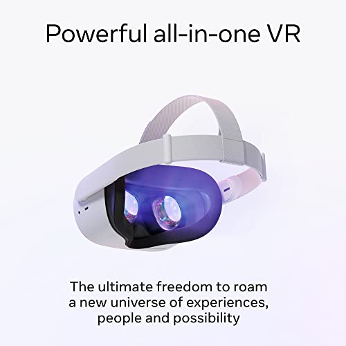 Meta Quest 2 — Advanced All-In-One Virtual Reality Headset — 128 GB Get Meta Quest 2 with GOLF+ and Space Pirate Trainer DX included