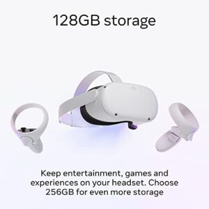 Meta Quest 2 — Advanced All-In-One Virtual Reality Headset — 128 GB Get Meta Quest 2 with GOLF+ and Space Pirate Trainer DX included