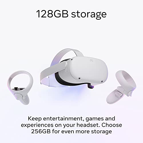 Meta Quest 2 — Advanced All-In-One Virtual Reality Headset — 128 GB Get Meta Quest 2 with GOLF+ and Space Pirate Trainer DX included