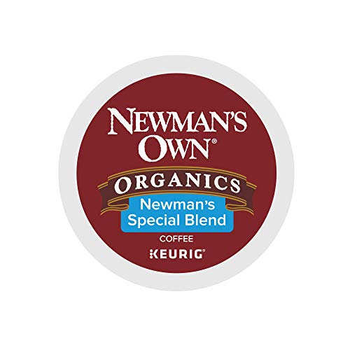 Newman's Own Organics Special Blend, Single-Serve Keurig K-Cup Pods, Medium Roast Coffee, 96 Count