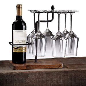 NILICAN Red Wine Stemware Racks Kitchen Bar Table Decoration Metal Drying Rack Wine Glass Holder Cutlery Storage Rack