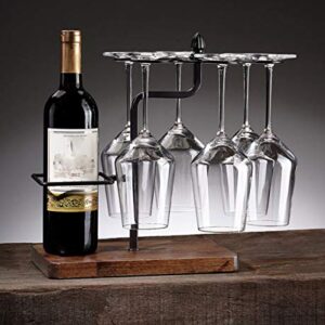 NILICAN Red Wine Stemware Racks Kitchen Bar Table Decoration Metal Drying Rack Wine Glass Holder Cutlery Storage Rack