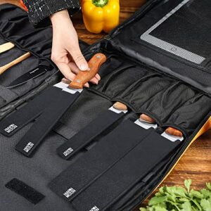 5-Piece Universal Knife Edge Guards ， More Durable, Gentle on Your Blades,BPA-Free Felt Lining Covers Are Non-Toxic and Abrasion Resistant - The chef's first choice - Knives Not Included