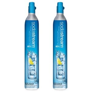 sodastream 60 l co2 exchange carbonator, 14.5 oz, set of 2, plus $15 amazon.com gift card with exchange