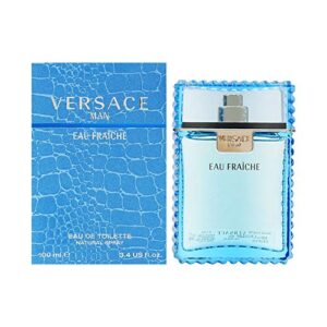 versace man eau fraiche by gianni for men edt spray 3.4 fl oz