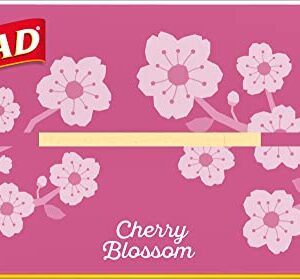 GLAD ForceFlexPlus Tall Kitchen Drawstring Trash Bags, 13 Gallon Pink Trash Bag for Kitchen Trash Can, Cherry Blossom Febreze Freshness and Leak Protection, 90 Count