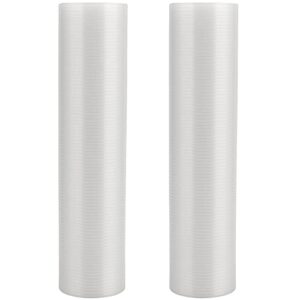 manchap 2 rolls 12 inch x 20 ft clear shelf liner, plastic shelf liner, non-slip cabinet liner washable non-adhesive drawers liner for under sink, shelves, refrigerator, desks, ribbed surface