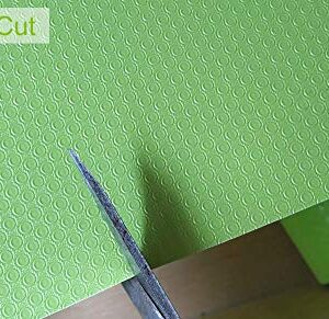 Shelf Liners, EVA Non-Slip Drawer Mats, Non-Adhesive Cupboard Pad, Kitchen Cabinet Lining Cushion Bathroom Drawers for Home, 17.7 x 59 inches - Green