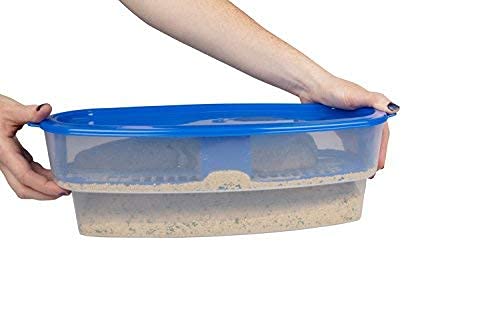 Cook's Choice XL Original Better Breader Batter Bowl- All-in-One Mess Free Breading Station Tray for at Home or On-the-Go - Pour in Seasoning, Add Meat or Vegetables of Choice, & Just Shake