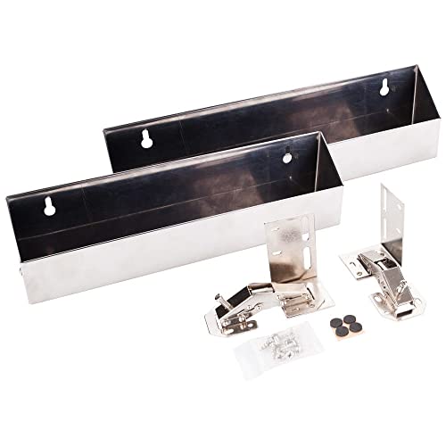 Hardware Resources TOSS11-R Wide Sink Tipout Tray Pack, Stainless Steel