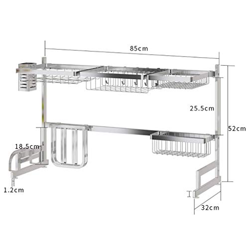 FEHUN Sinks,Kitchen Rack Sink Dish Rack Drain Rack