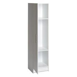 Winslow White 16-inch Broom Cabinet, White