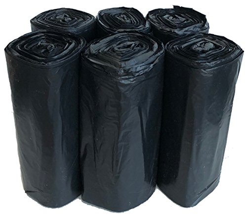 Reli. Easy Grab Trash Bags, 55-60 Gallon (150 Count), Made in USA | Star Seal Super High Density Rolls (Heavy Duty Can Liners, Garbage Bags, Bulk Contractor Bags 50, 55, 60 Gallon Capacity) - Black