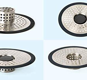 ShowerShroom SHSULT755 Ultra Revolutionary Shower Hair Catcher Drain Protector, Stainless