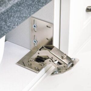 Tip-Out Tray Slim Cut-To-Size with 1 Pair ETH Hinges/End Caps Sink & Base Accessories - 6541-36-11-ETH - 36"W x 1-11/16"D x 3-15/16"H - White