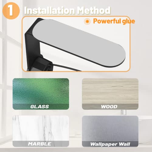 Fudontte Paper Towel Holder Wall-Mounted Tissue Holder with Damping Effect Self-Adhesive or Screw for Kitchen Bathroom