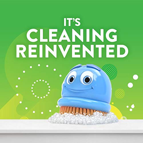 Scrubbing Bubbles Fresh Gel Toilet Bowl Cleaning Stamps, Gel Cleaner, Helps Prevent Limescale and Toilet Rings, Citrus Scent, 6 Stamps