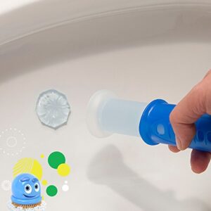 Scrubbing Bubbles Fresh Gel Toilet Bowl Cleaning Stamps, Gel Cleaner, Helps Prevent Limescale and Toilet Rings, Citrus Scent, 6 Stamps