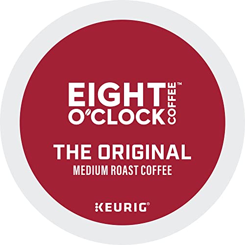 Eight O'Clock Coffee The Original, Single-Serve Keurig K-Cup Pods, Medium Roast Coffee Pods, 72 Count