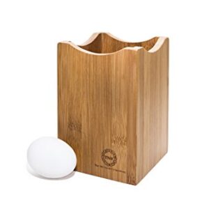 Bamboo Utensil Holder or Caddy for Kitchen Tools. Perfect Organizer for Stainless Steel, Ceramic, or Bamboo Spatulas, Spoons, and Flatware. Quality Home Collection